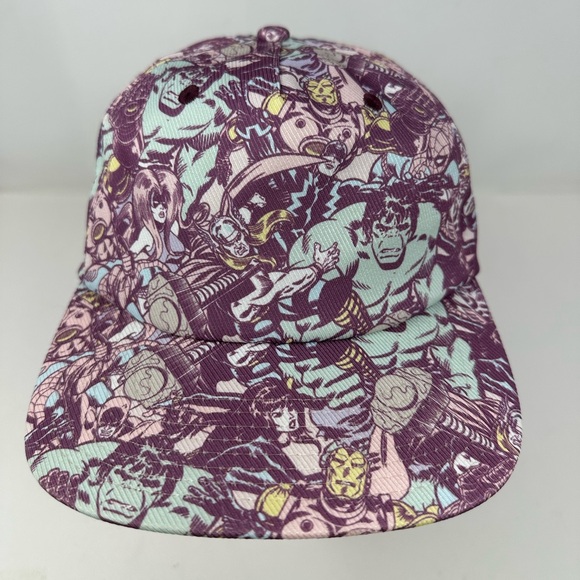 Marvel | Accessories | Marvel Avengers Superhero Snapback Hat Cap All ...